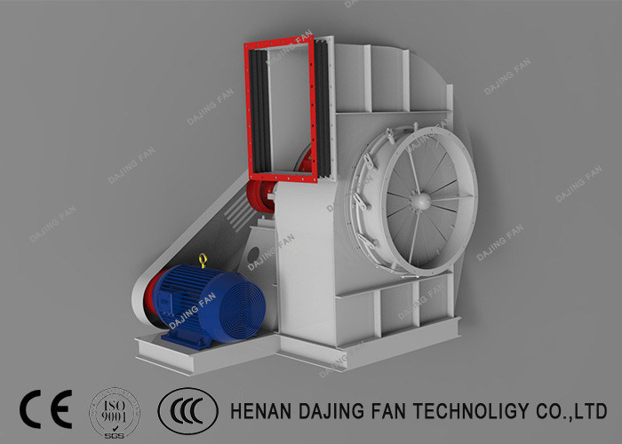 V Belt Drive High Draft Brick Kiln Fan Medium Pressure For Shopping Mall
